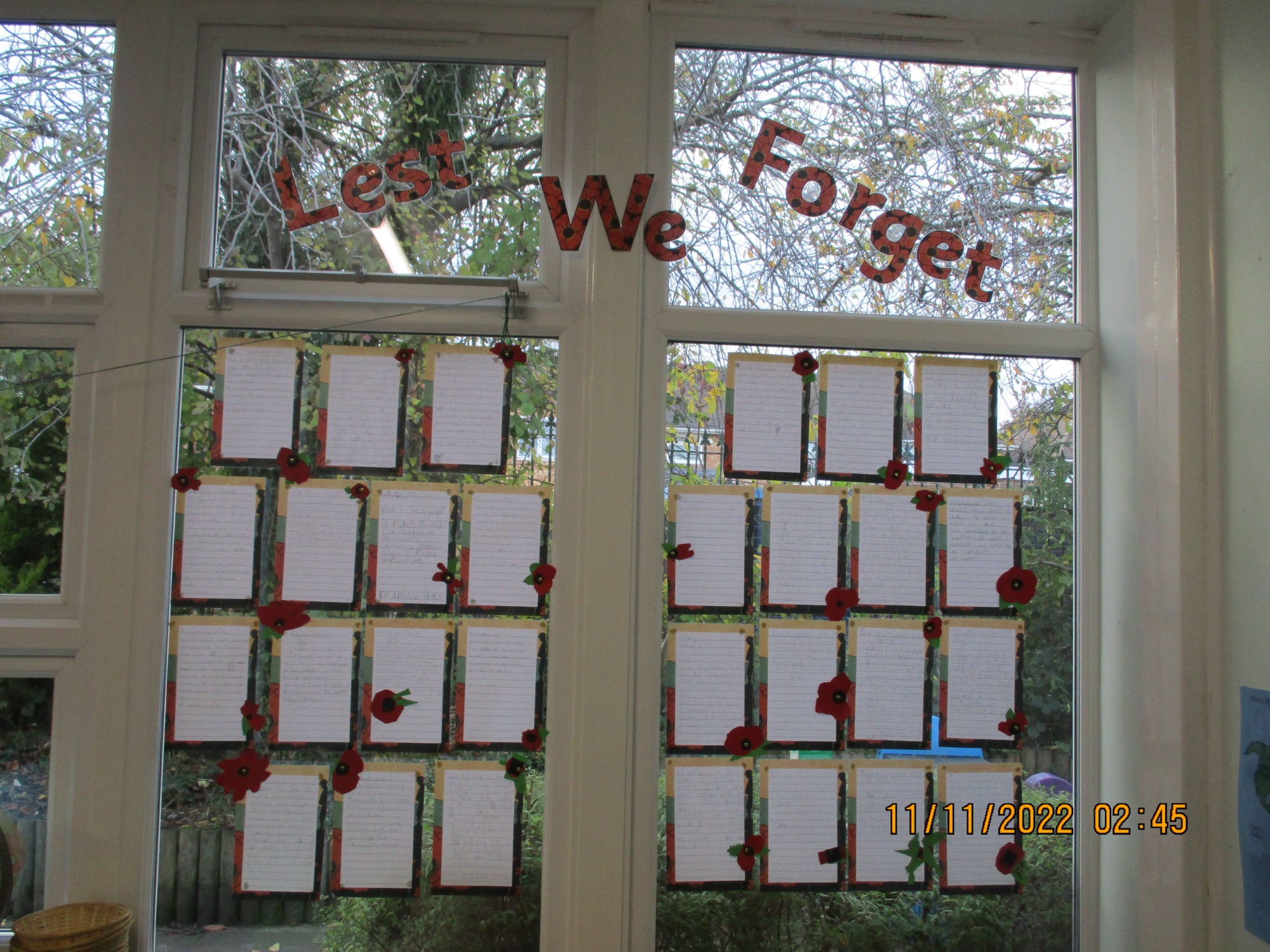 Horsted School - Remembrance Day